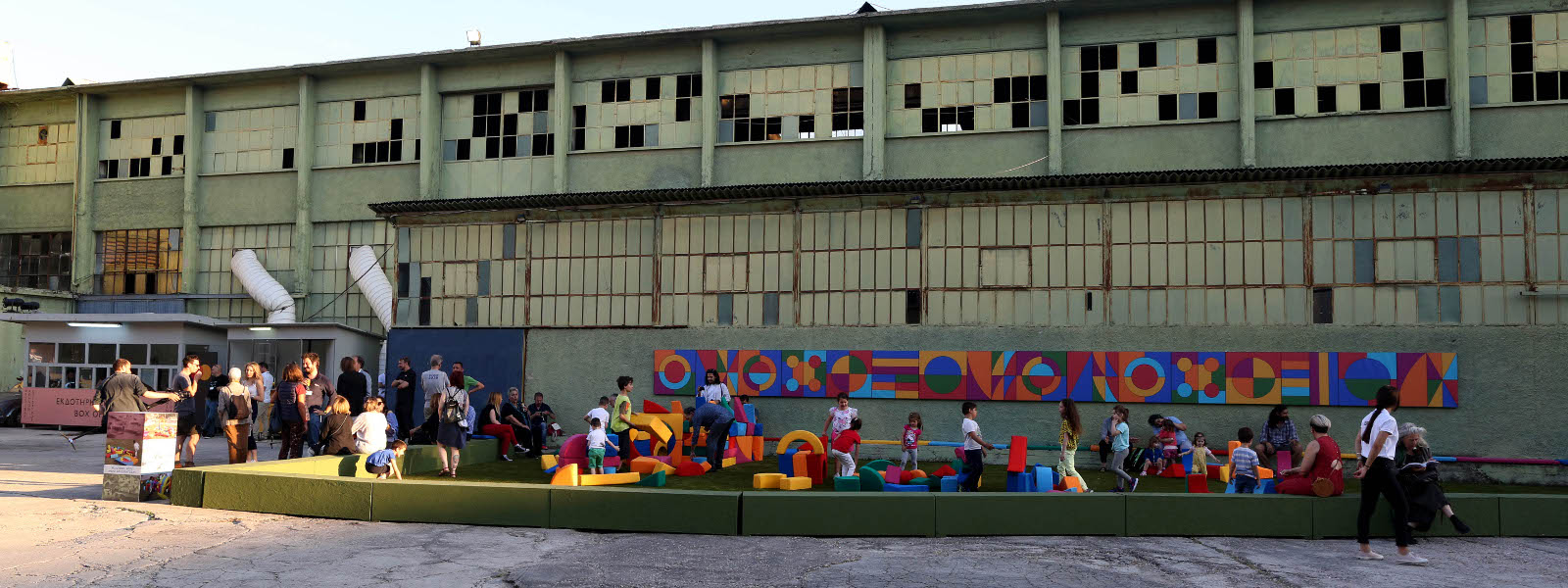 Mark Hadjipateras’ “Building Hope” at the Eleonas Refugee Camp - Athens ...